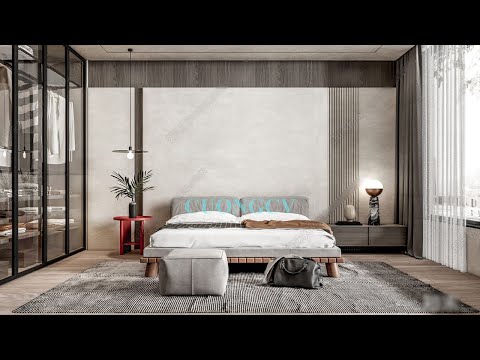 82 Sketchup BedRoom Interior | Free Download