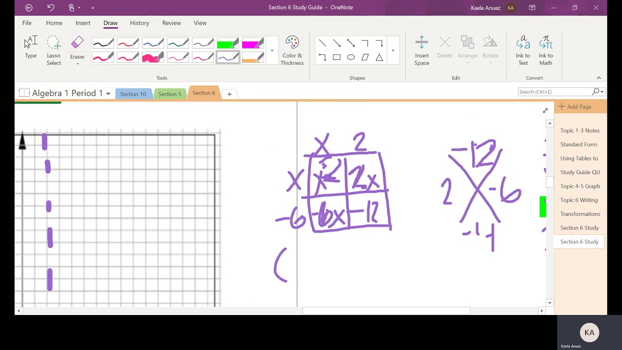 Section 6 Study Guide!