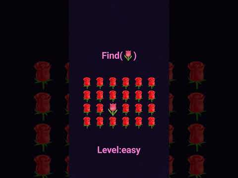 Find the odd emoji๐ท#puterirose#Flower