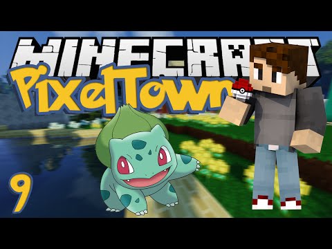 Minecraft: PixelTown Ep. 9 - BULBASAUR QUEST! (Minecraft Pixelmon Mod)