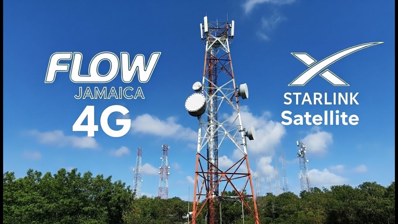 FLOW Jamaica Launches Starlink 4G LTE Mobile Network — Direct to Cell, No Dish Needed!