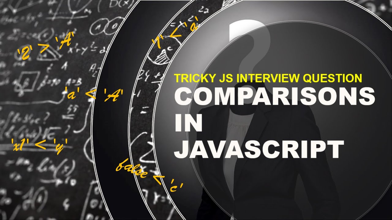 Comparisons in Java Script | JavaScript interview questions