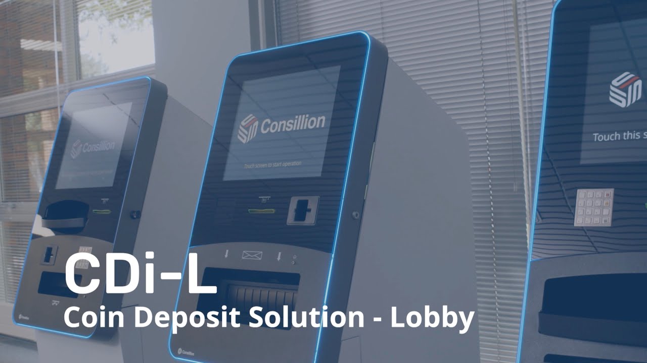 CDi-L Coin Deposit Solution (Lobby) | Consillion Self-Service Banking
