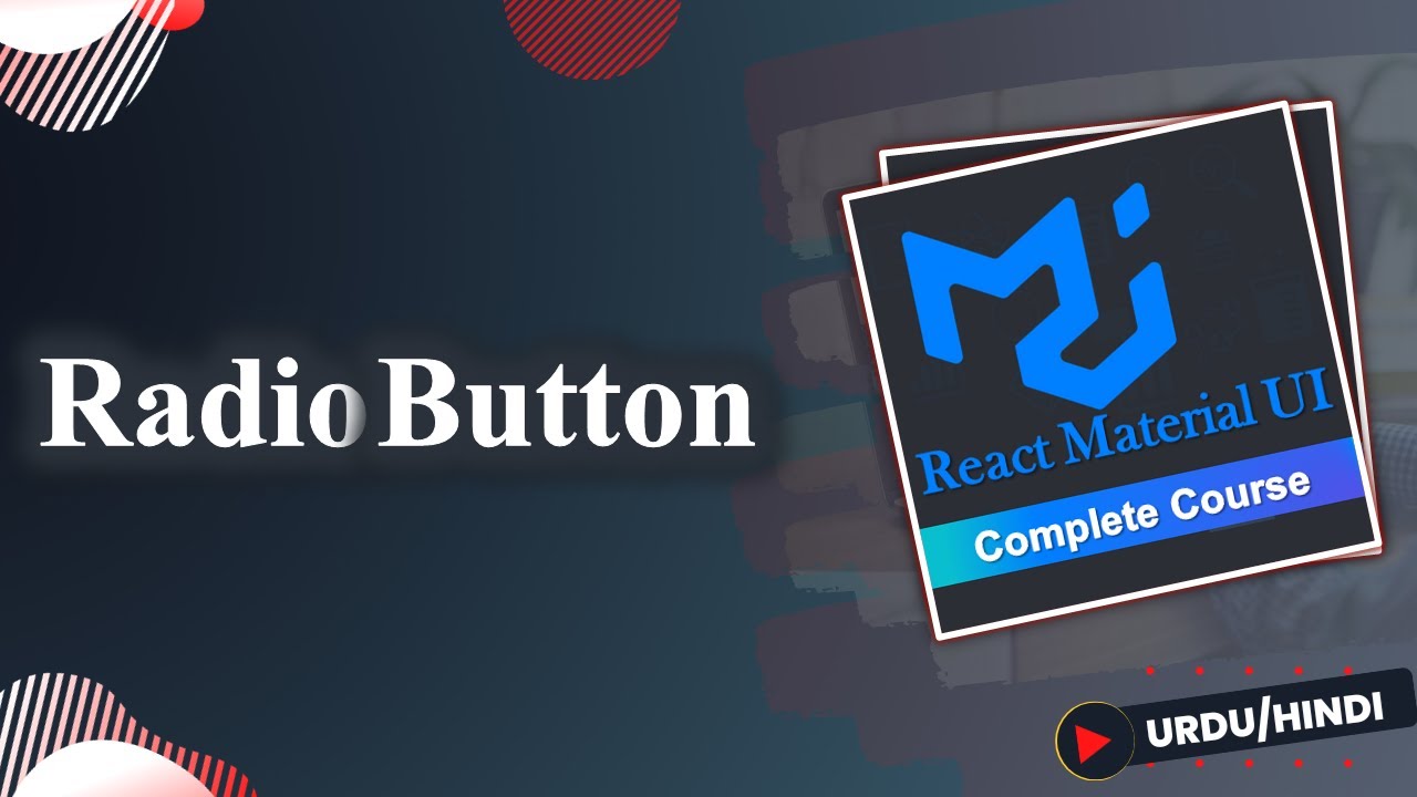 Radio Button in Material UI  |  React Material UI Tutorials