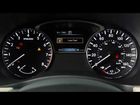 2017 NISSAN Pathfinder - Warning and Indicator Lights