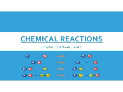 Chemical Reactions Lecture 1 Conservation of Mass