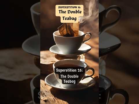 ☕ What’s the truth behind using TWO TEA BAGS? 🧐🍵 #teastories #teabag #shorts