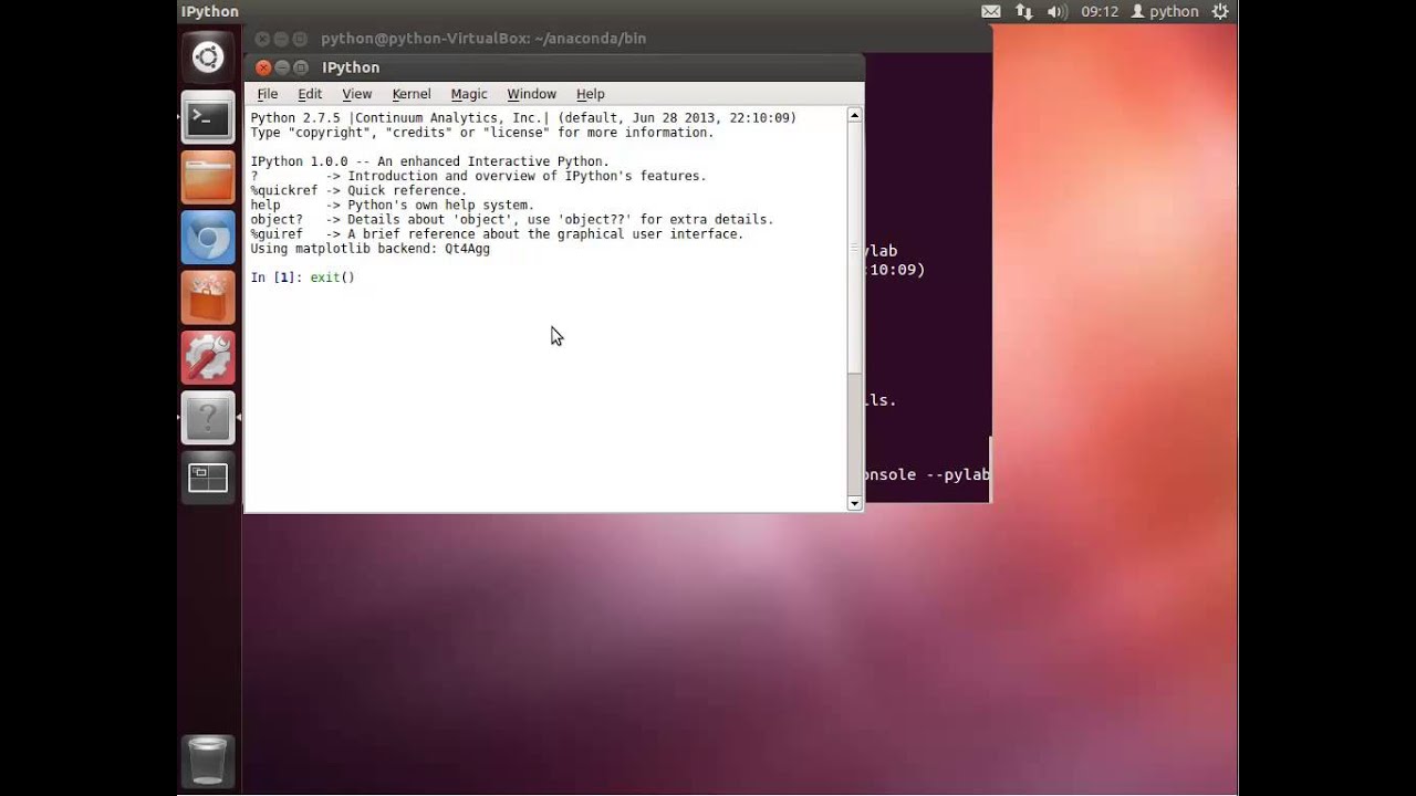Installing the Scientific Python Stack on Linux using Anaconda