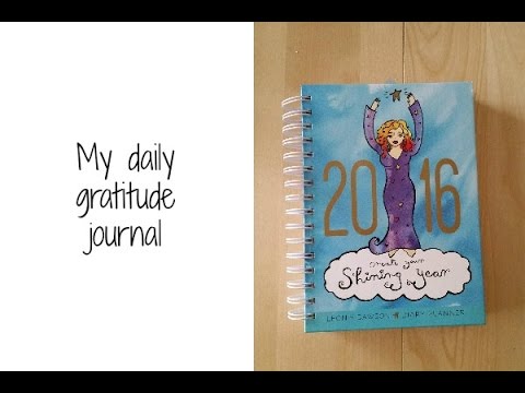 My daily gratitude journal