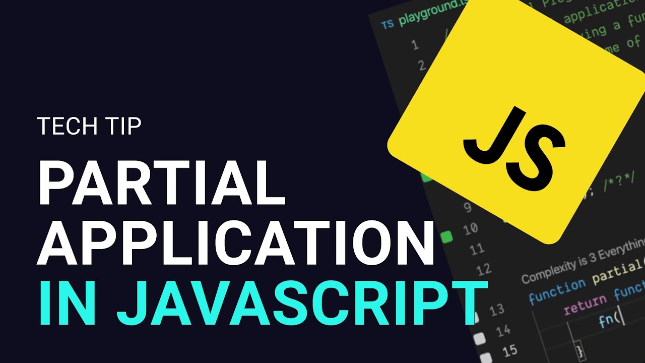 Partial application in JavaScript!
