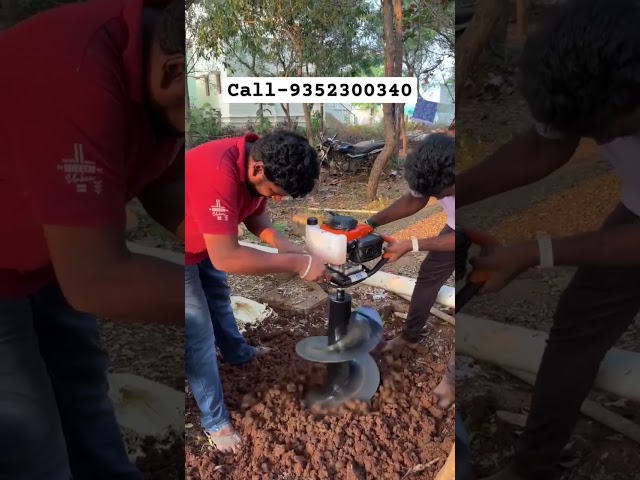 Soil Augers - 68cc Hand Held Earth Auger Manufacturer from Jaipur