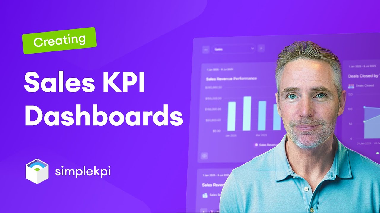 Creating Sales KPI Dashboards in SimpleKPI