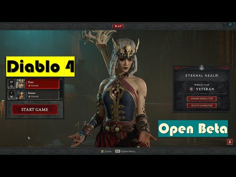 [Diablo 4] Open Beta Early Access – An Afterthought With Concern And Hope (Subtitled)