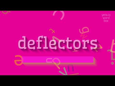 How to say "deflectors"! (High Quality Voices)
