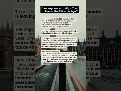 Why Millionaires Are Leaving The UK?