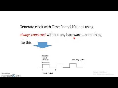 Behavioral Modelling in VERILOG HDL
