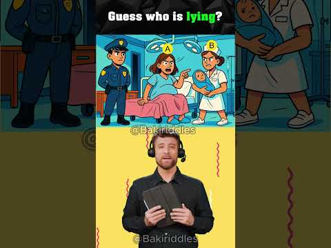 Guess who is lying #logicpuzzles #brainteasers #riddle #viralshorts #viral #short #shorts
