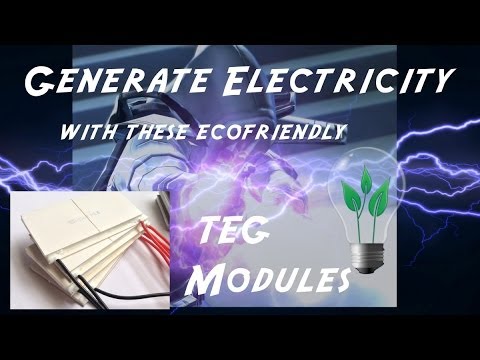 Thermo Electric Generator (DIY) (TEC Module)
