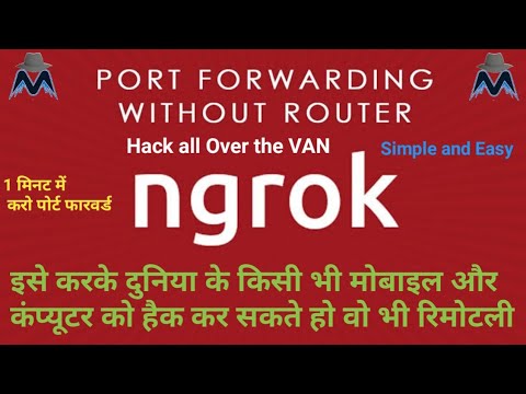 Port forward Ngrok to Hack wide Area Network Complete tutorial