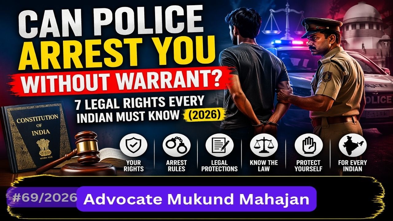 ✅#69/2026👉Can the Police Arrest You Without a Warrant? | 7 Rights Every Citizen Must Know (2026)