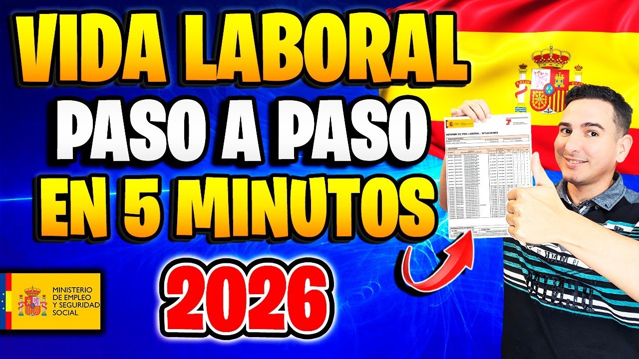 📄 Cómo Solicitar tu Informe de VIDA LABORAL en España ⏰ Rápido y Fácil