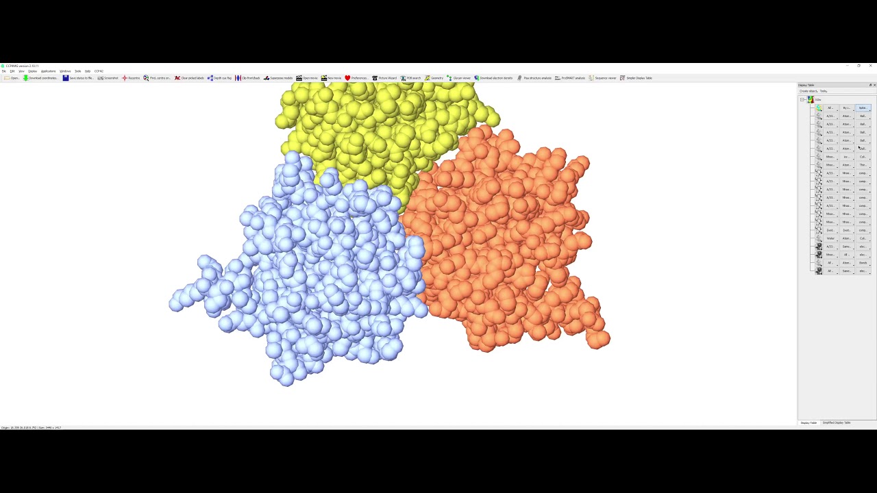 Beginner CCP4mg tutorial