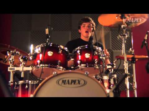 Mapex Meridian 22x17 Kick Drum Black Forest Fade | Reverb