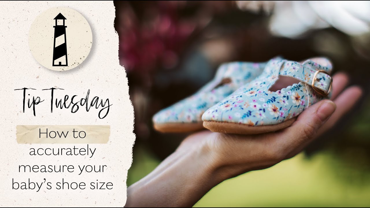 Tip Tuesday:  How to Accurately Measure Your Baby's Shoe Size for Moccasins