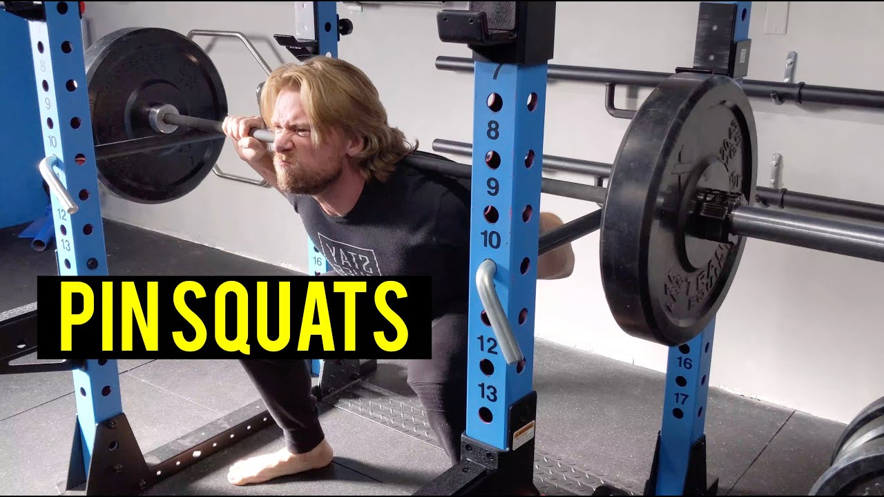 How To Perform Pin Squats | Explosive Power Out Of Your Hole