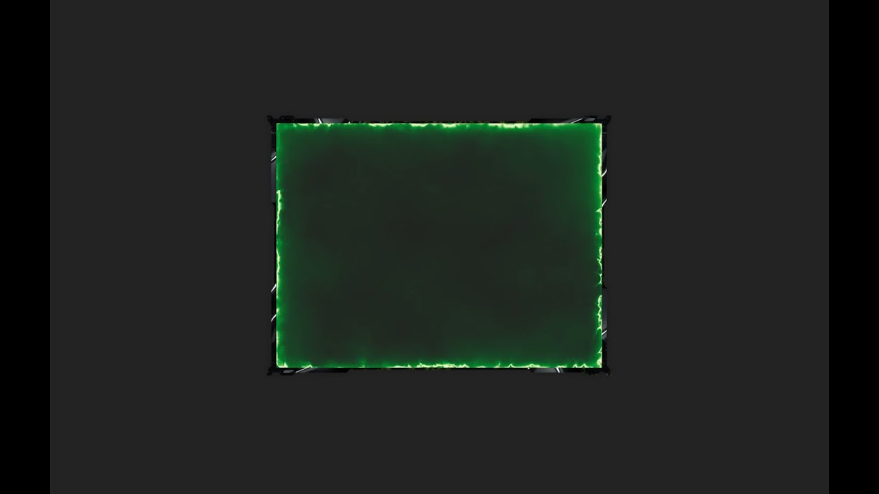Free Twitch overlay: R3 4:3 frame  (transparent)