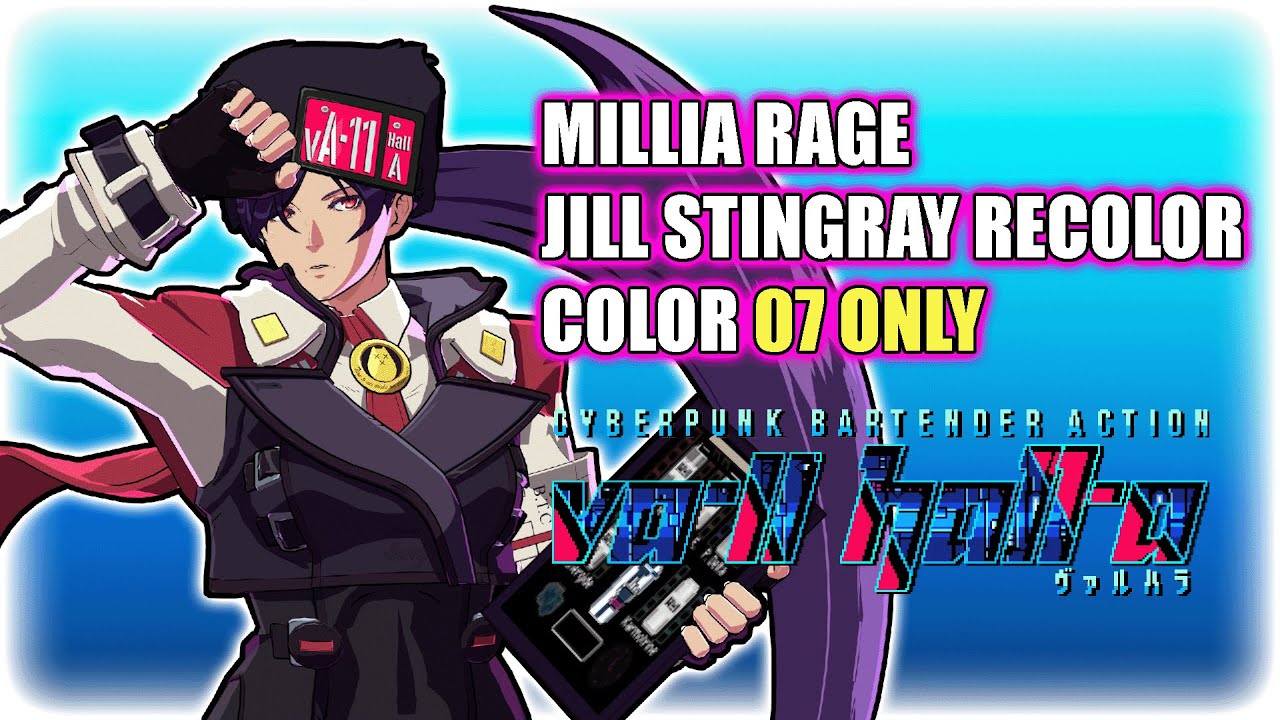 Millia Rage Jill Stingray Recolor [Guilty Gear Strive Mod]