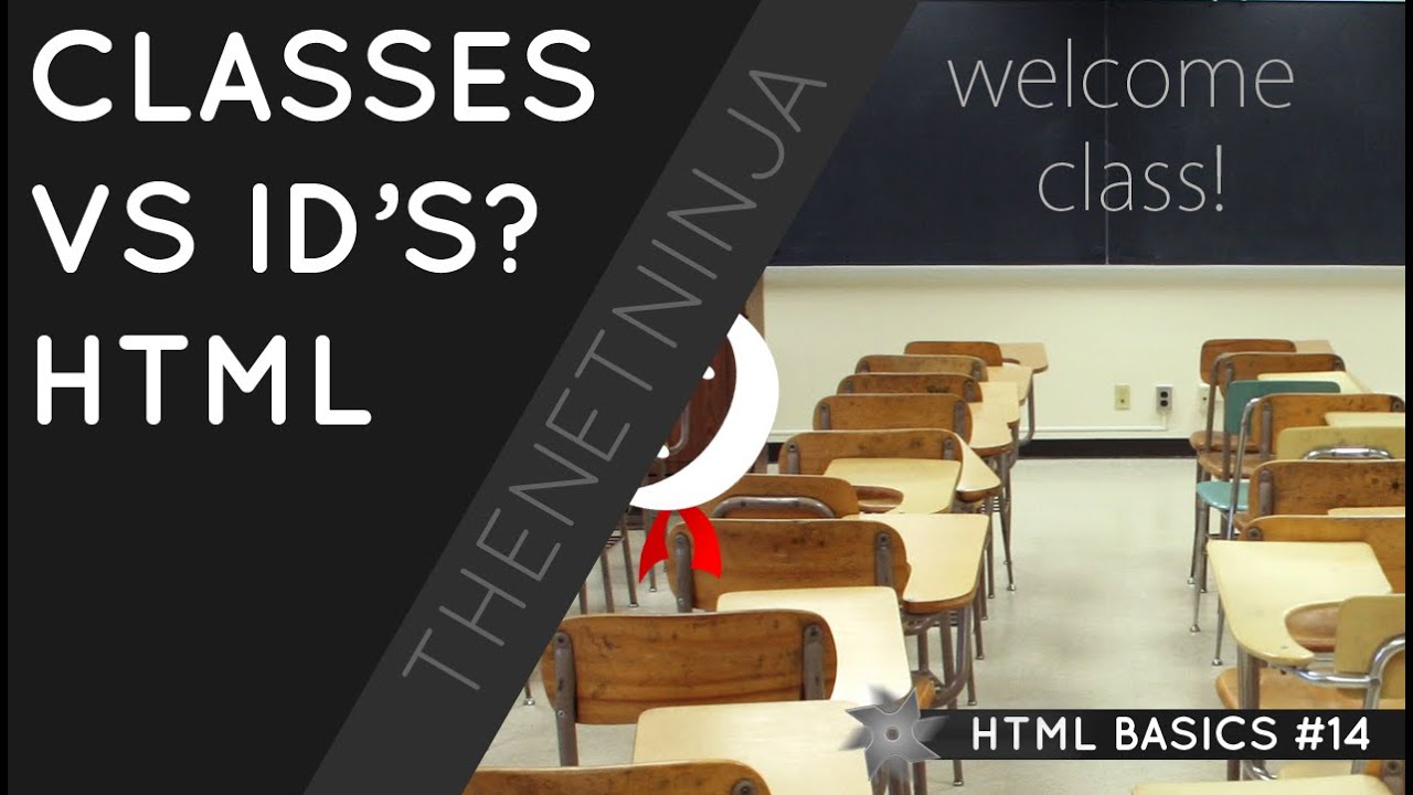 HTML Tutorial for Beginners 14 - ID's and Classes