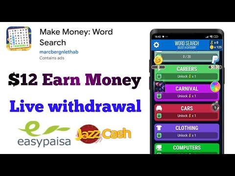 Really Earn $12.52 Each Word? - Make Money: Work Search App Review | Make Money Word Search App