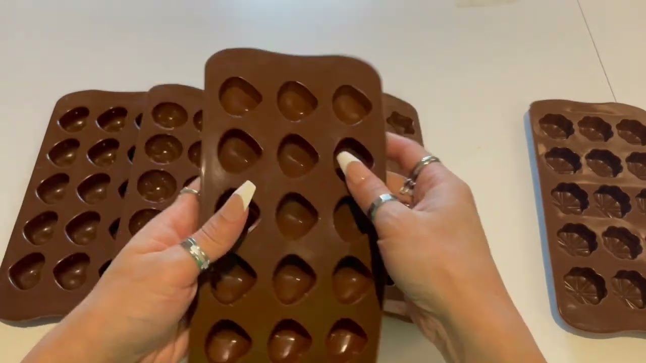 Silicone Chocolate Molds Set - Create Delicious Treats & DIY Projects!