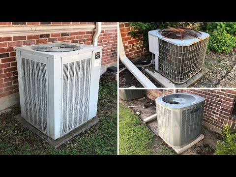 2001 Trane XB1000 Air Conditioner Starting Up, Frozen 2002 Carrier 38BRC Condenser Running, & More