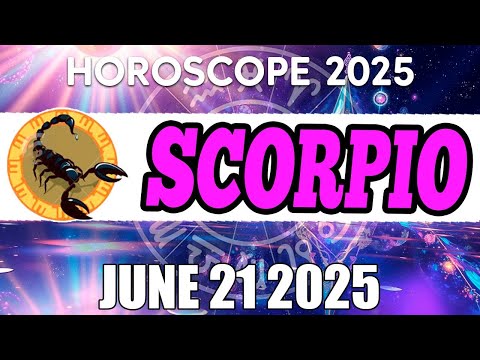 ๐ฎ This will SHOCK you โ SCORPIO, your destiny is changing!โ
horoscope for today scorpio JUNE 21 2025