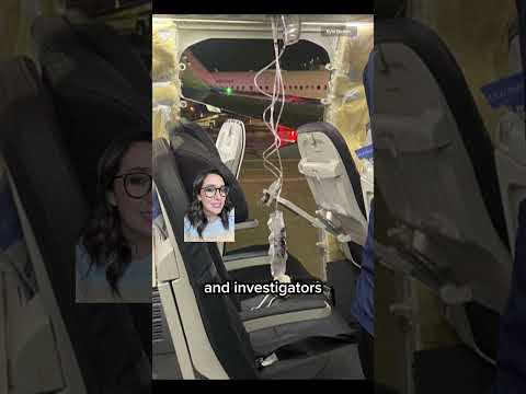 Door plug from Alaska Airlines plane found
