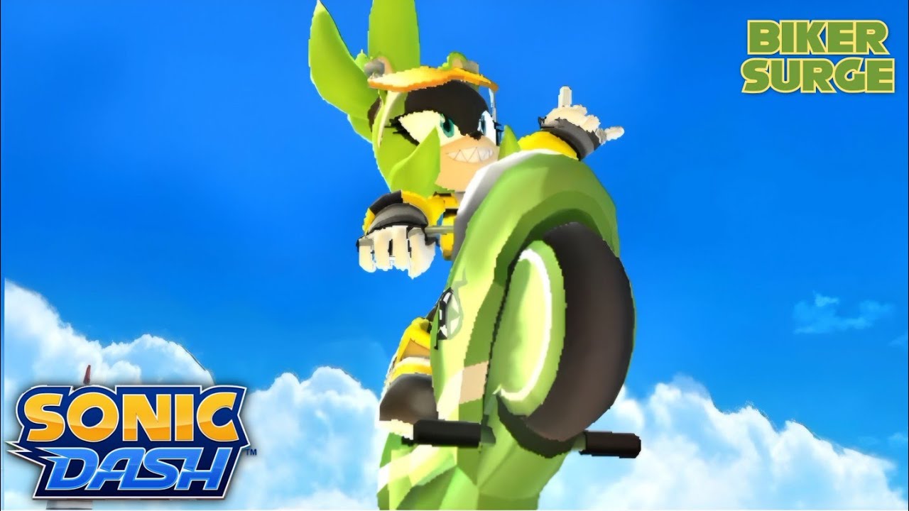 Sonic Dash - Biker Surge Showcase Gameplay