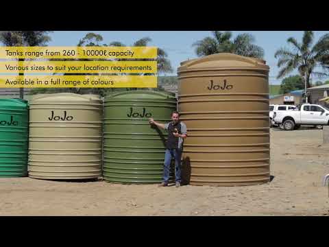 JoJo 2400 L Vertical Water Storage Tank Winter Grass Builders | Water ...