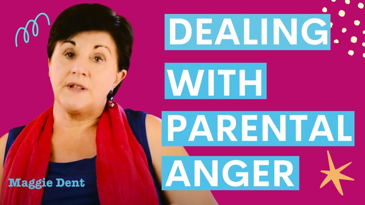Dealing with your anger as a parent