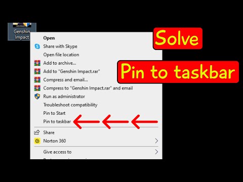Pin to taskbar not working windows 11 10 | cannot pin apps to taskbar