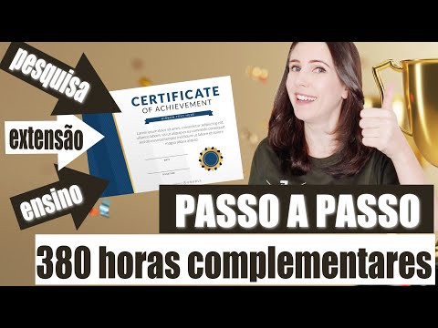 COMO eu CONSEGUI minhas 380 HORAS complementares da MEDICINA em APENAS 2 ANOS