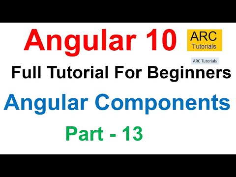 Learn Angular 10 Tutorial 13 Components | Angular 10 Tutorial For Beginners - Mind Luster