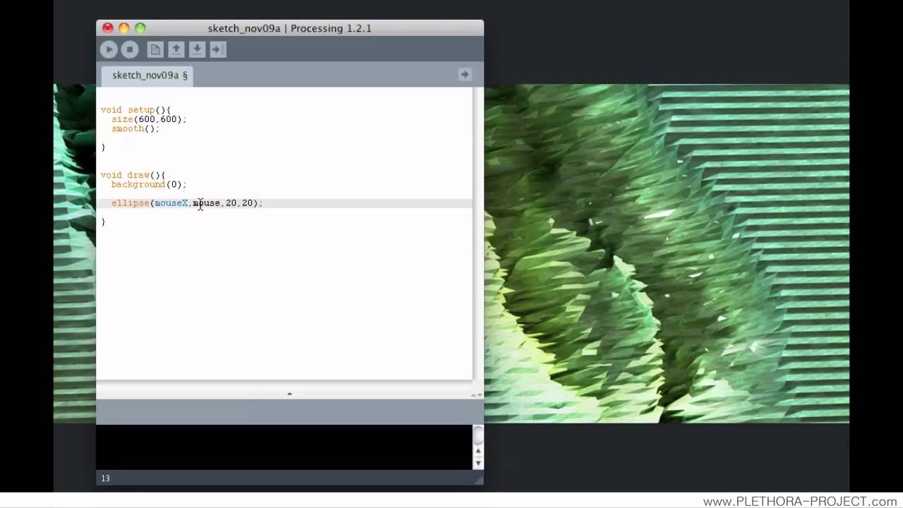 Processing Tutorial 01 - Introduction