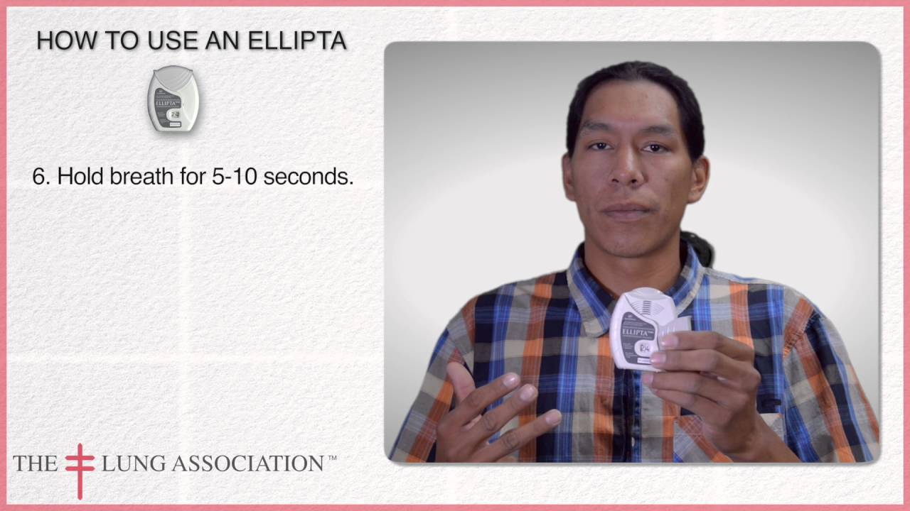 How to use your Ellipta