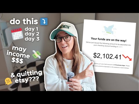 etsy print on demand income ($13,647πΈ), the 30 day plan ποΈ, & why new sellers are quitting π