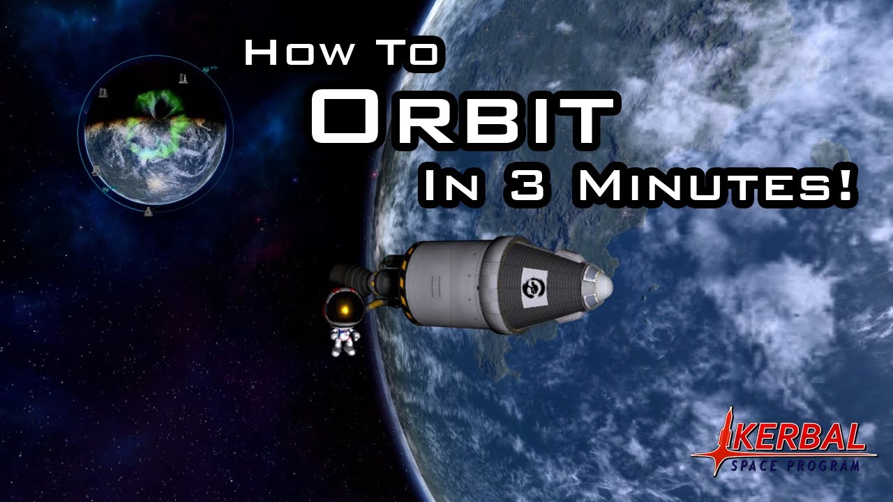 How To Orbit in Kerbal Space Program! [Tutorial]
