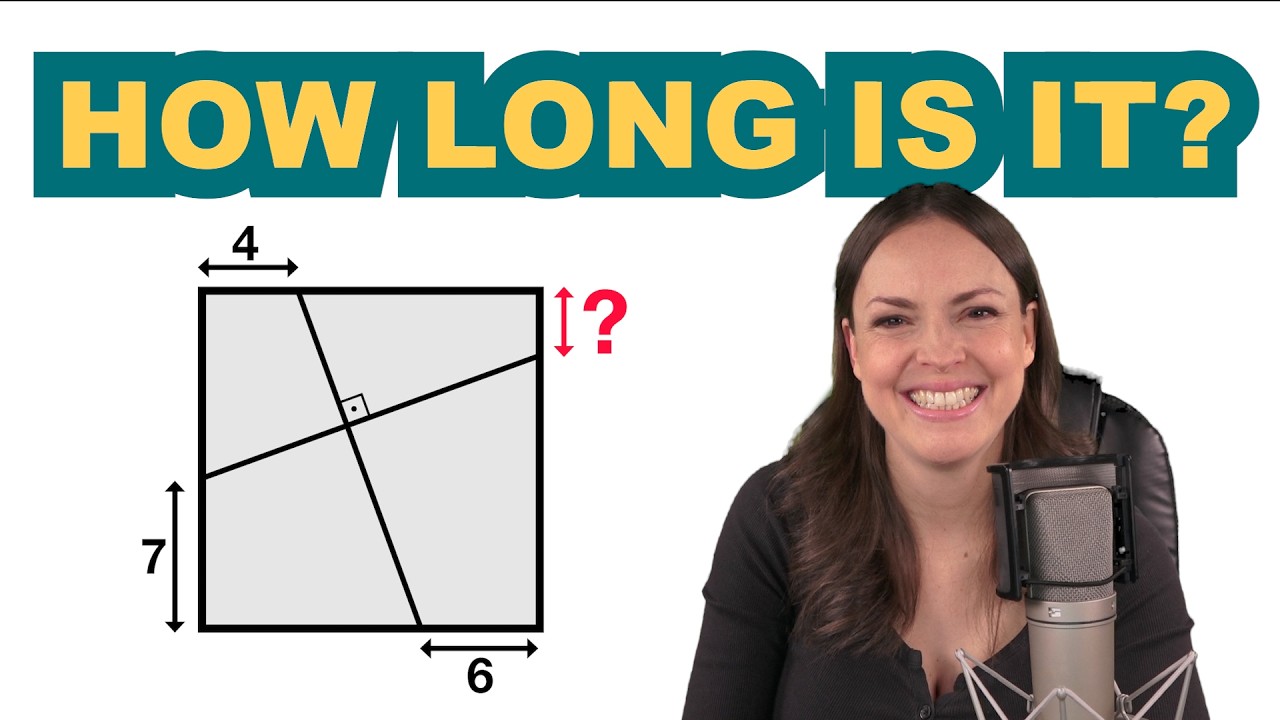 Can YOU Find The Missing Length? – Geometry Puzzle