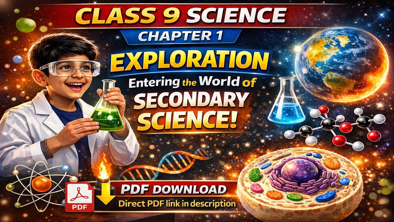 Class 9 Science Chapter 1 🔥 Exploration | Full Notes + PDF Download (New NCERT 2026)