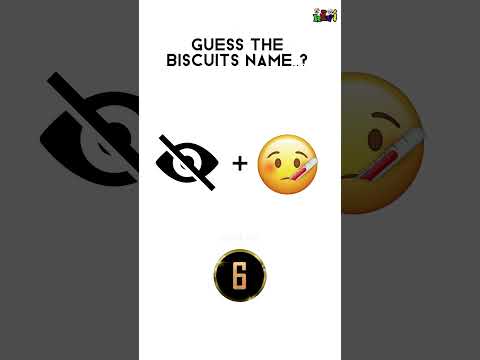 Guess the Biscuits Names..?
